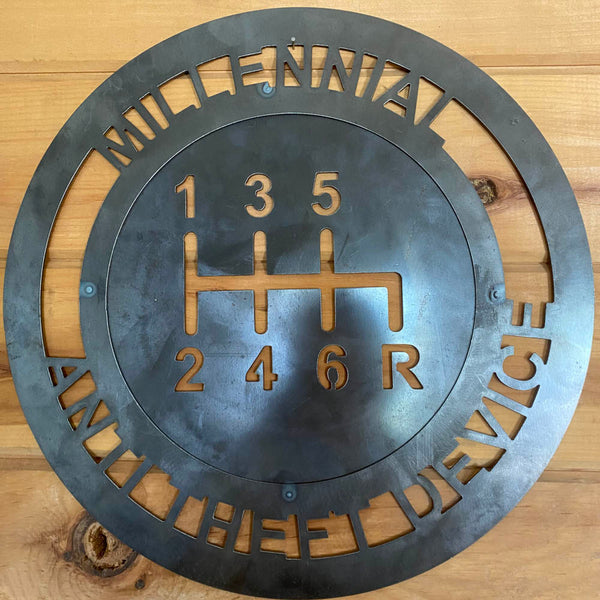 Millenial Anti-Theft Metal Sign – HighFlo Performance
