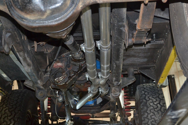 Ford Bronco Dual Exhaust System Flowmaster Exhaust Ford Bronco